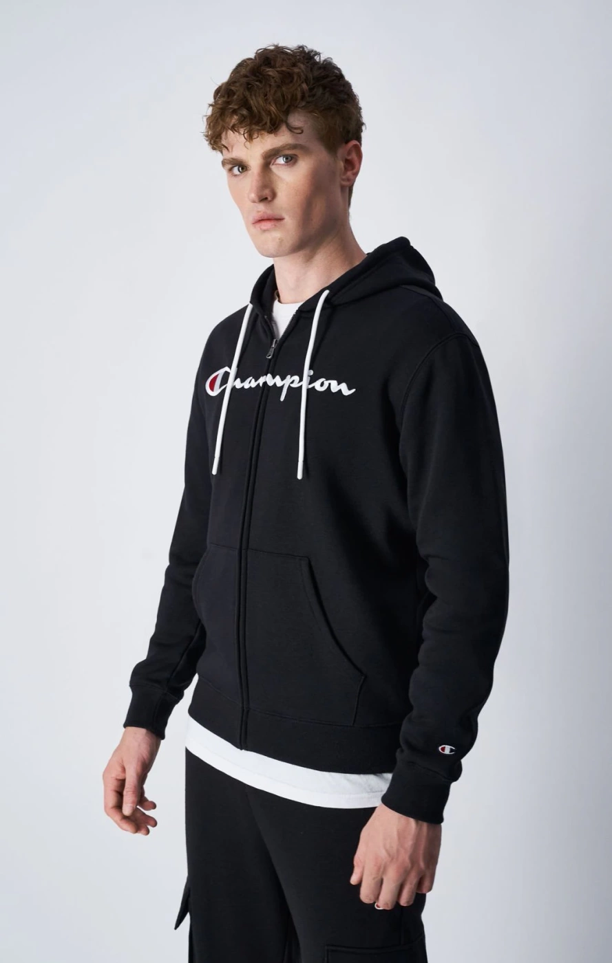 BLUZA MĘSKA Z KAPTUREM CHAMPION HOODED FULL ZIP SWEATSHIRT – Champion buty | Sneaker Peeker