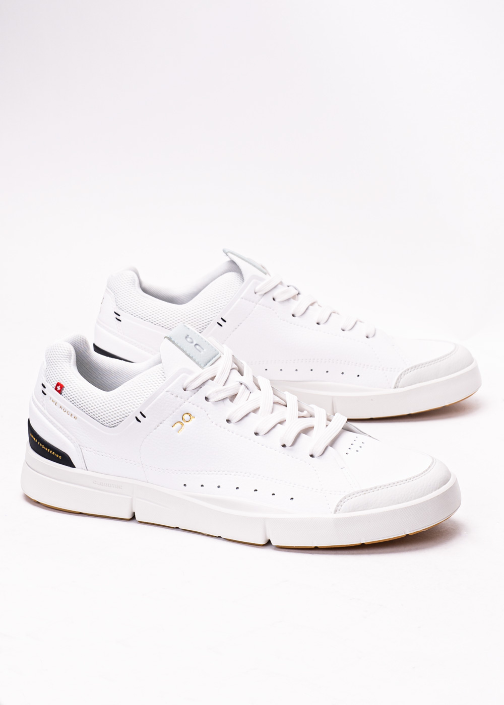 Sneakersy męskie białe ON THE ROGER Centre Court – ON buty | Sneaker Peeker