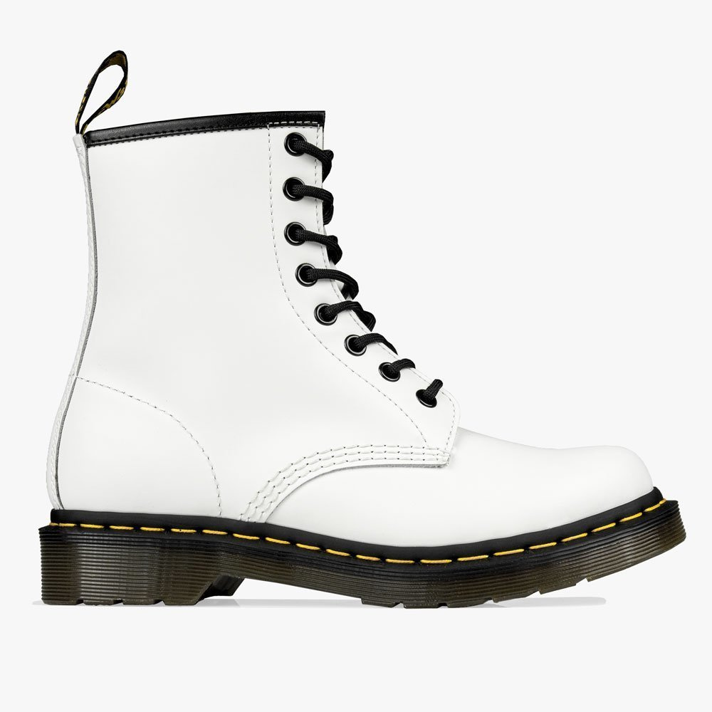 Glany Dr. Martens 1460 White Smooth (11821100) – Dr. Martens buty ...