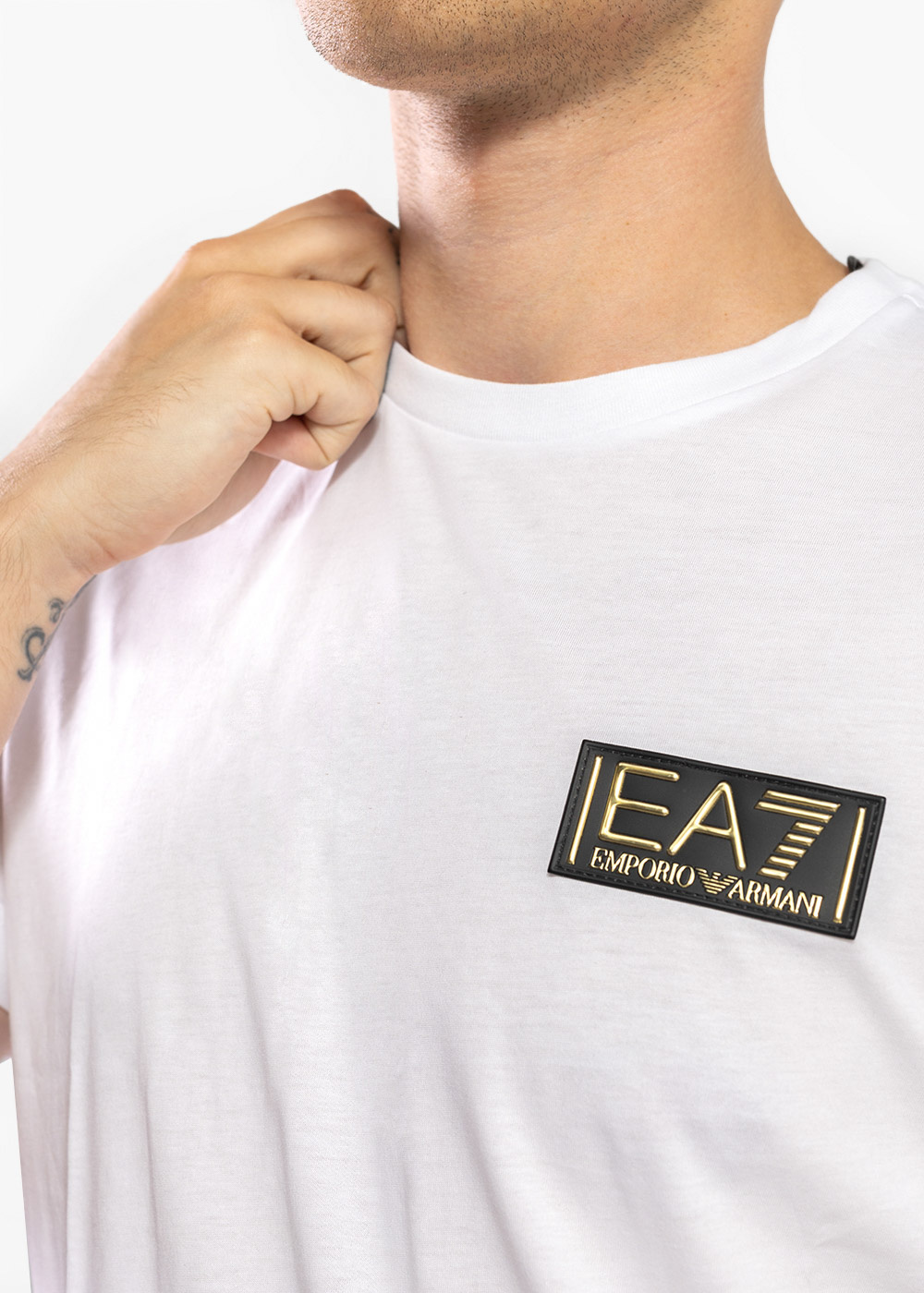 Koszulka męska EA7 6RPT18-PJM9Z-1100 - Sneaker Peeker - Największe Rabaty! Buty, Odzież i ...