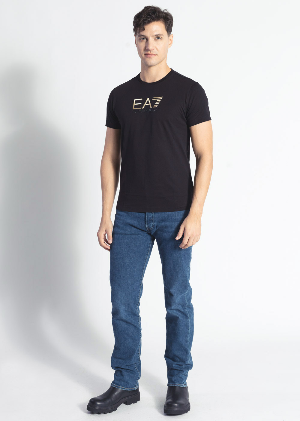 Koszulka męska czarna EMPORIO ARMANI EA7 3LPT24 PJM9Z 1200 - Sneaker Peeker - Największe Rabaty ...