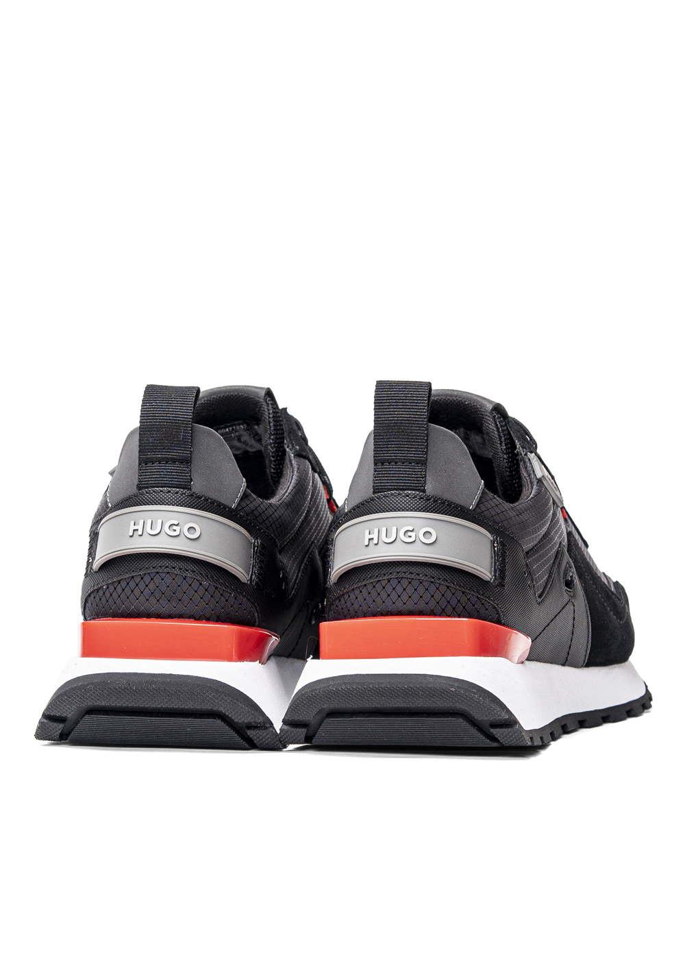 Sneakersy męskie czarne HUGO Cubite Runn - Sneaker Peeker - Największe ...