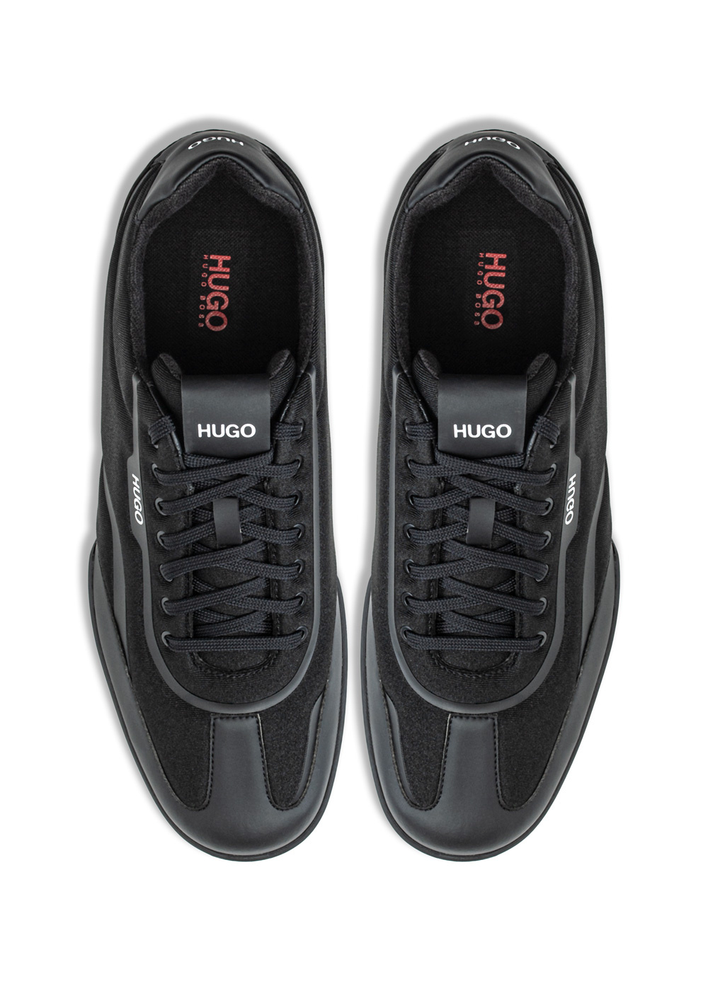 Sneakersy męskie czarne HUGO Matrix - Sneaker Peeker - Największe ...